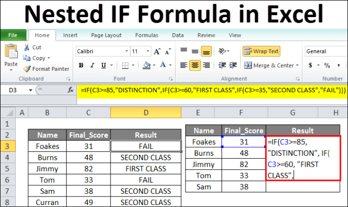 Como Usar Instruções IF-THEN No Excel