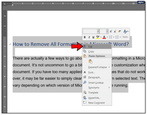 Como Remover Toda A Formatação No Microsoft Word